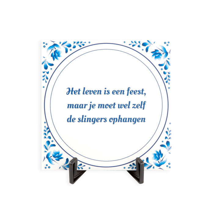 Delfts blauw tegeltje maken | vanaf 1 stuk!